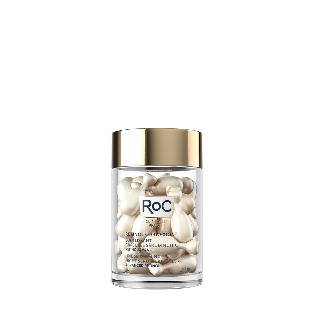 RETINOL CORREXION Soin Lissant Sérum capsules rides nuit | RoC Skincare ...